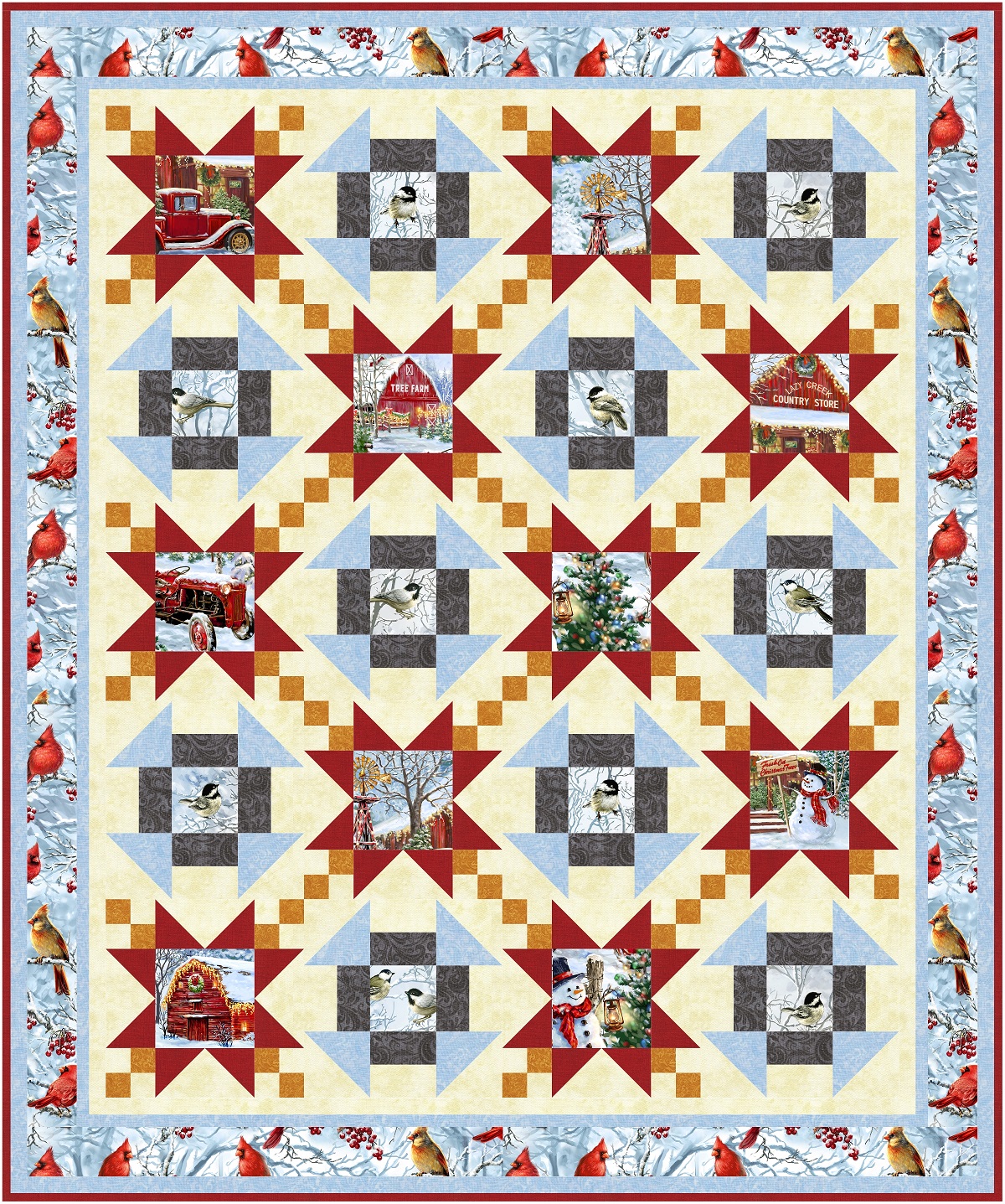 Free pattern for lap quilt or throw: must make! - Pieced Brain