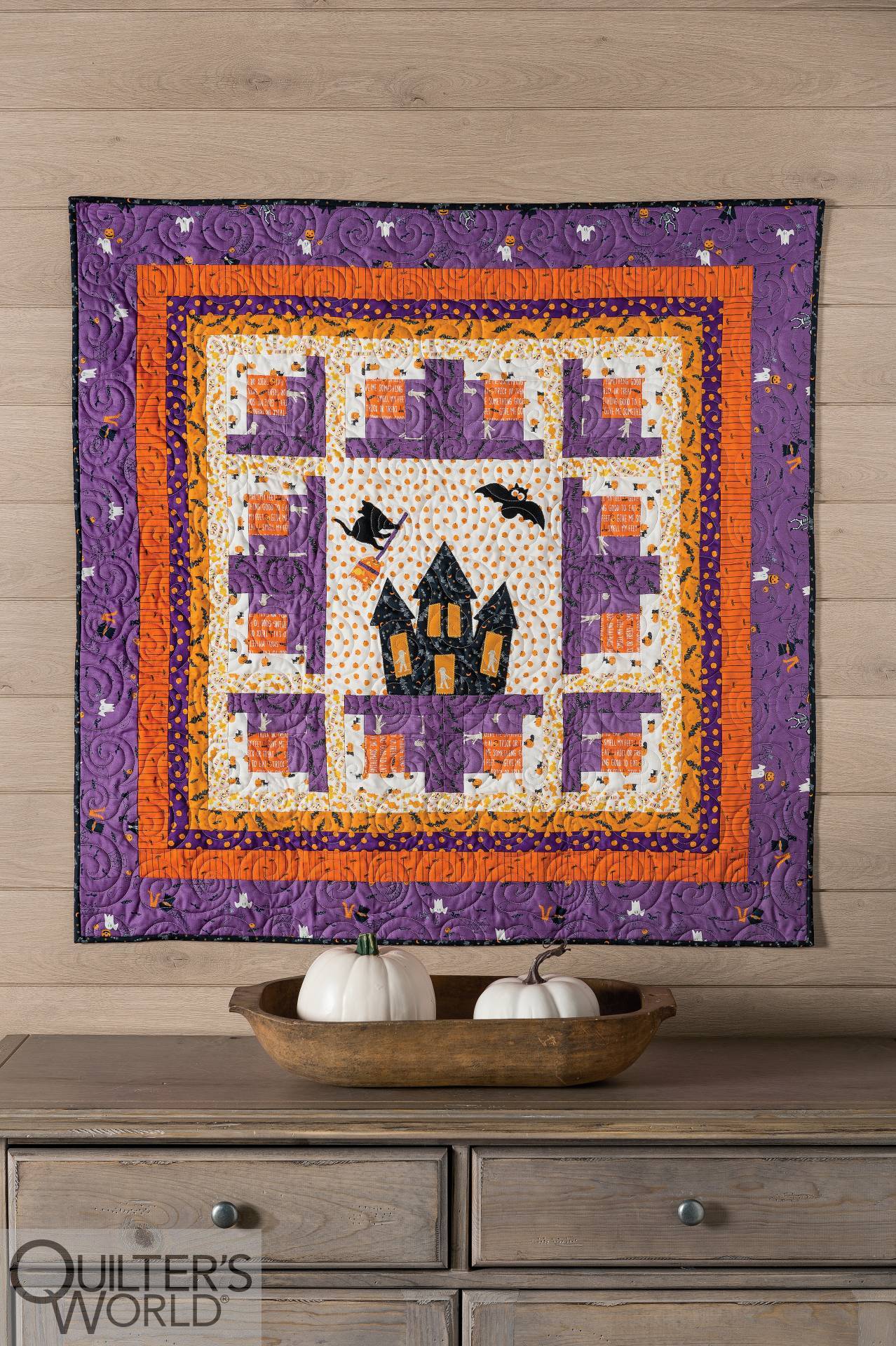 Halloween quilts - 2 fun patterns you will love - Pieced Brain