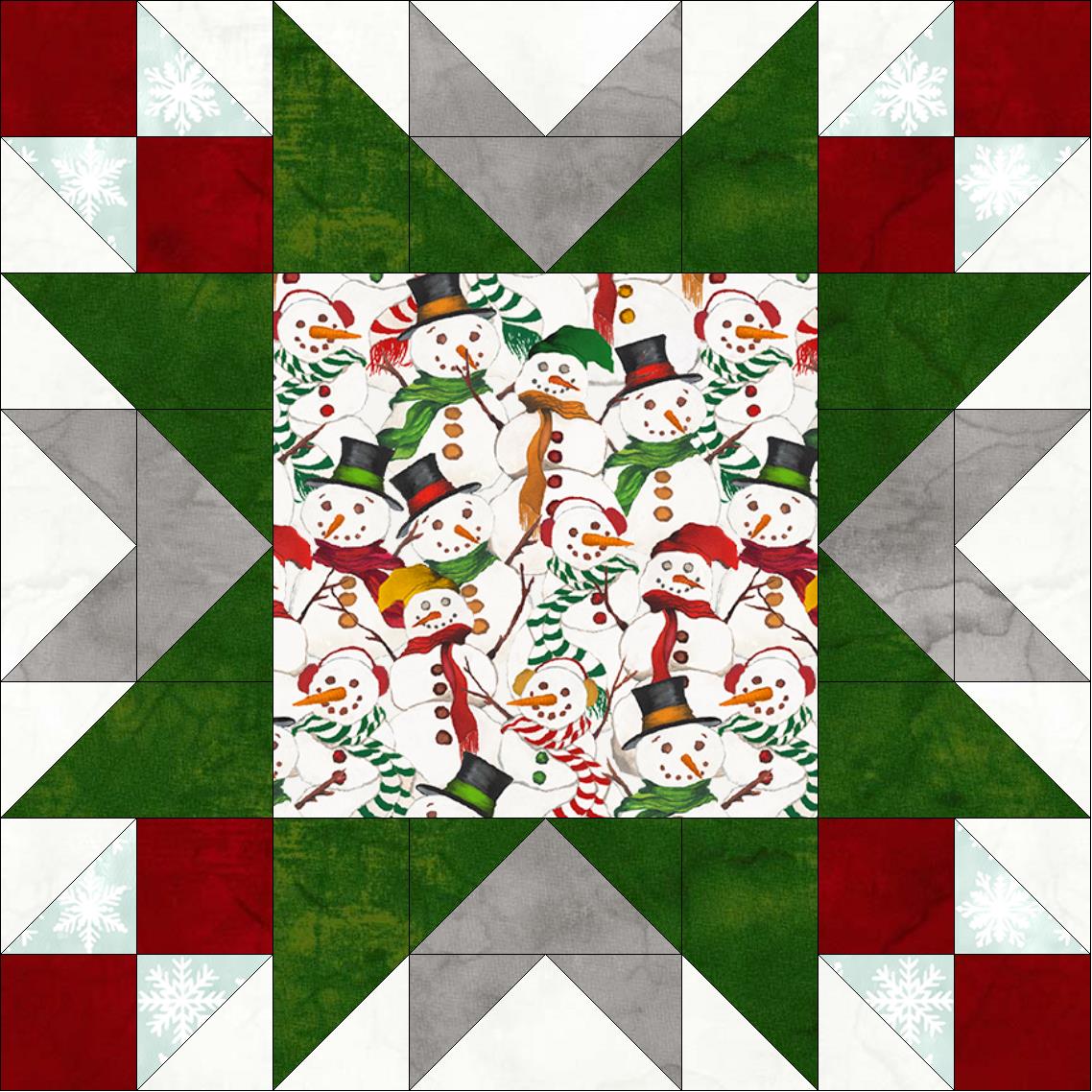 Free patterns for Christmas quilts - Pieced Brain