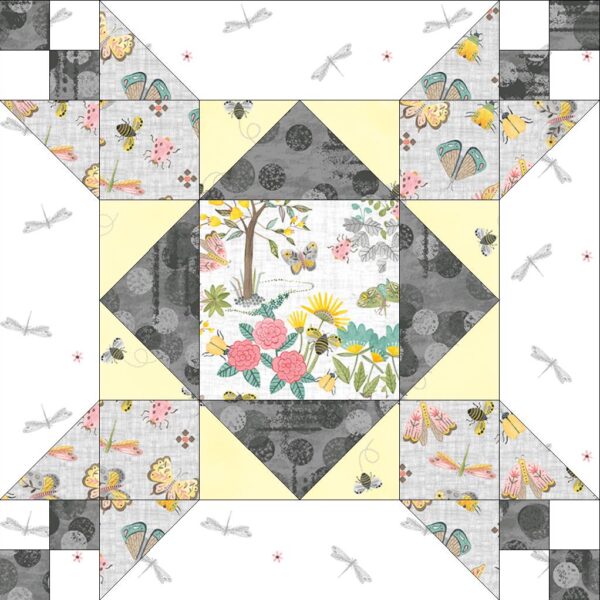 Indoor Garden in 2 Easy Quilts - Pieced Brain