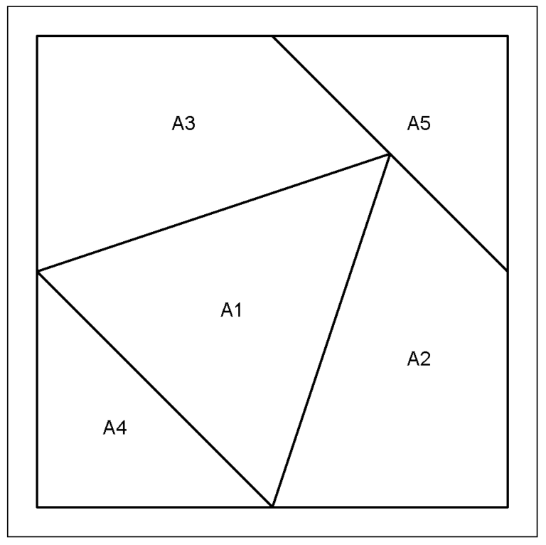 Paper piecing in a quilt block - Pieced Brain