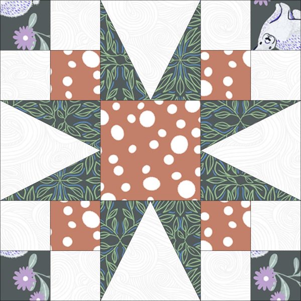 Free star quilt pattern - Pieced Brain