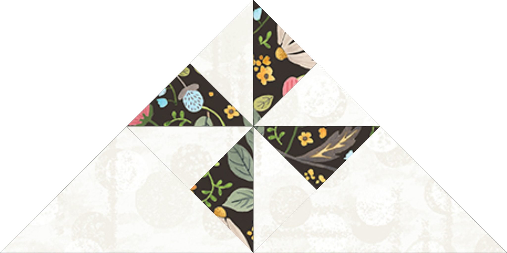 Free quilt pattern with pinwheels - Pieced Brain
